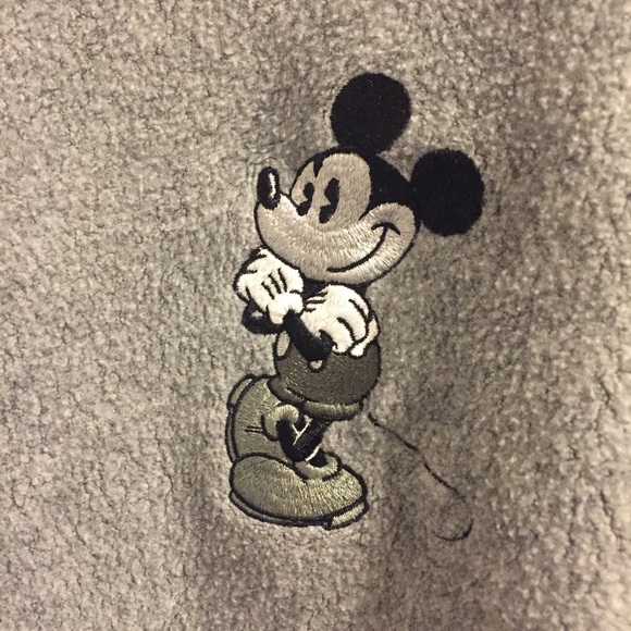 Disney | Tops | Vintage Black And Grey Colorblock Mickey Top | Poshmark